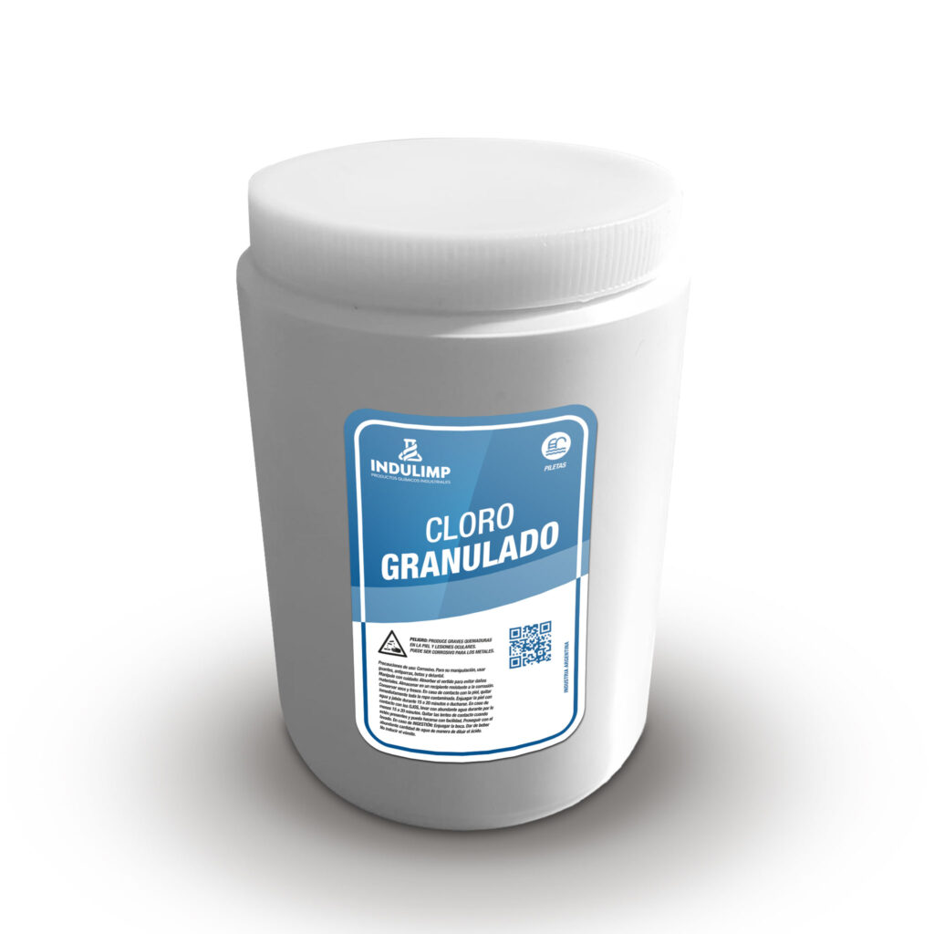 Cloro Granulado Envase x 1 Kg. - Indulimp
