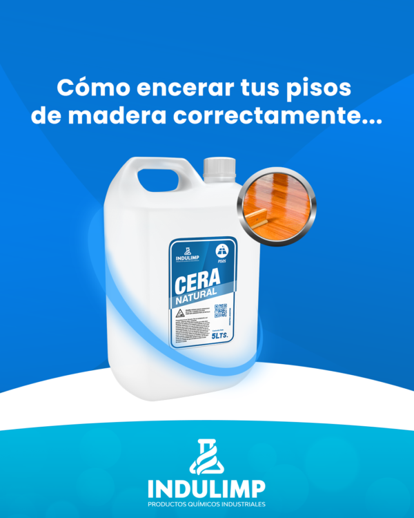 ¿Cómo encerar tus pisos de madera? - Indulimp