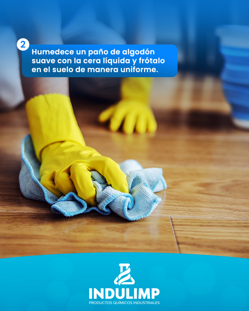 ¿Cómo encerar tus pisos de madera? - Indulimp