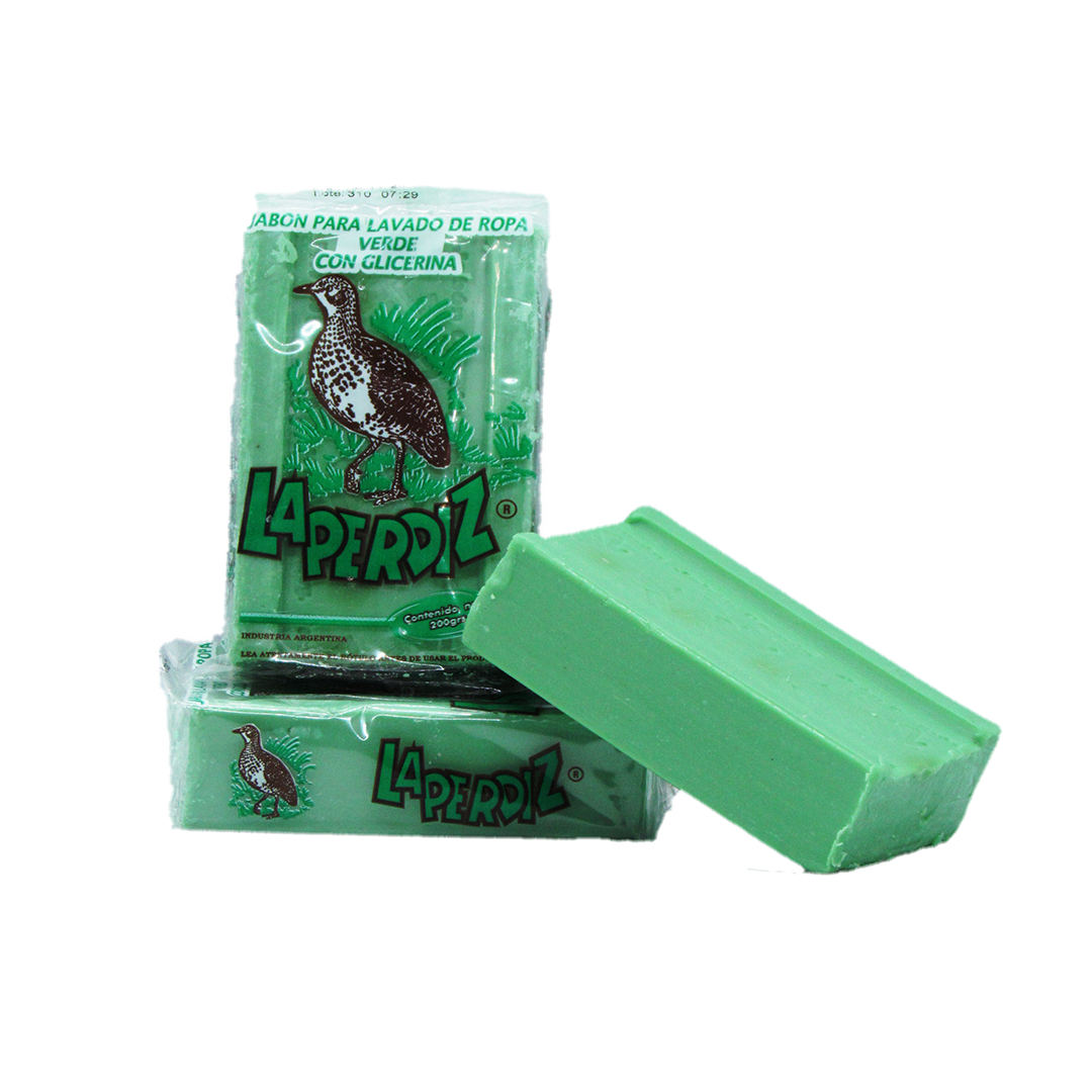 Jabón Verde «La Perdiz» - Indulimp